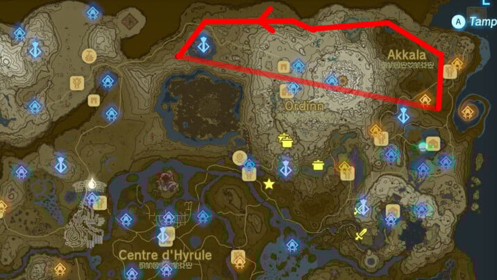 Ordrac Zelda Tears of the Kingdom : Où le trouver, comment récupérer ...