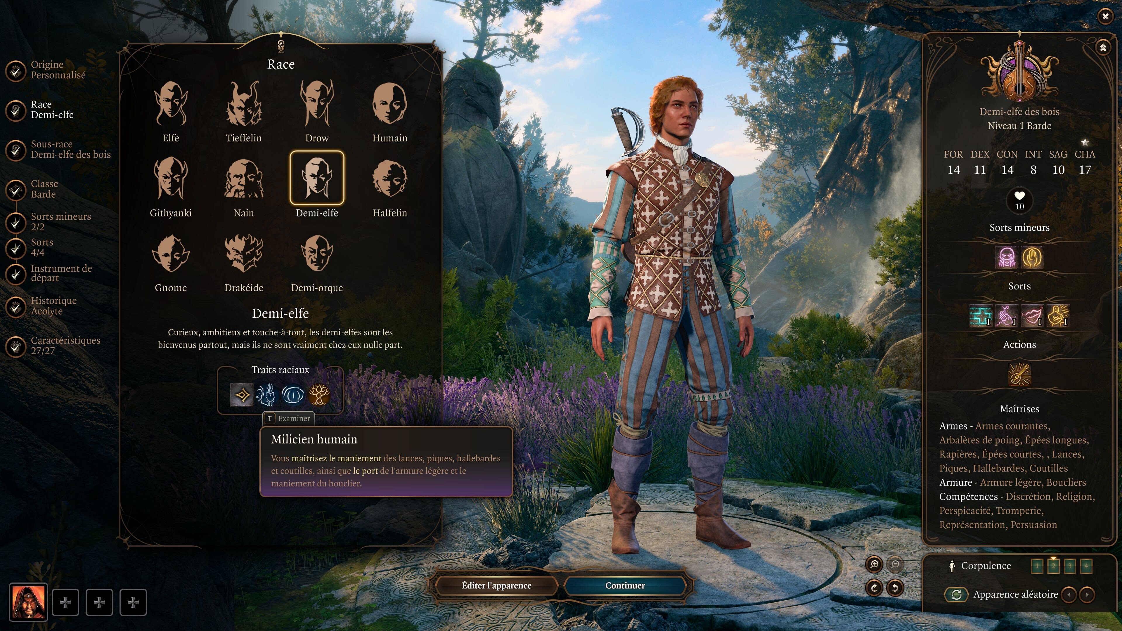 Build Barde de l'épée Baldur's Gate : équipement, race ...