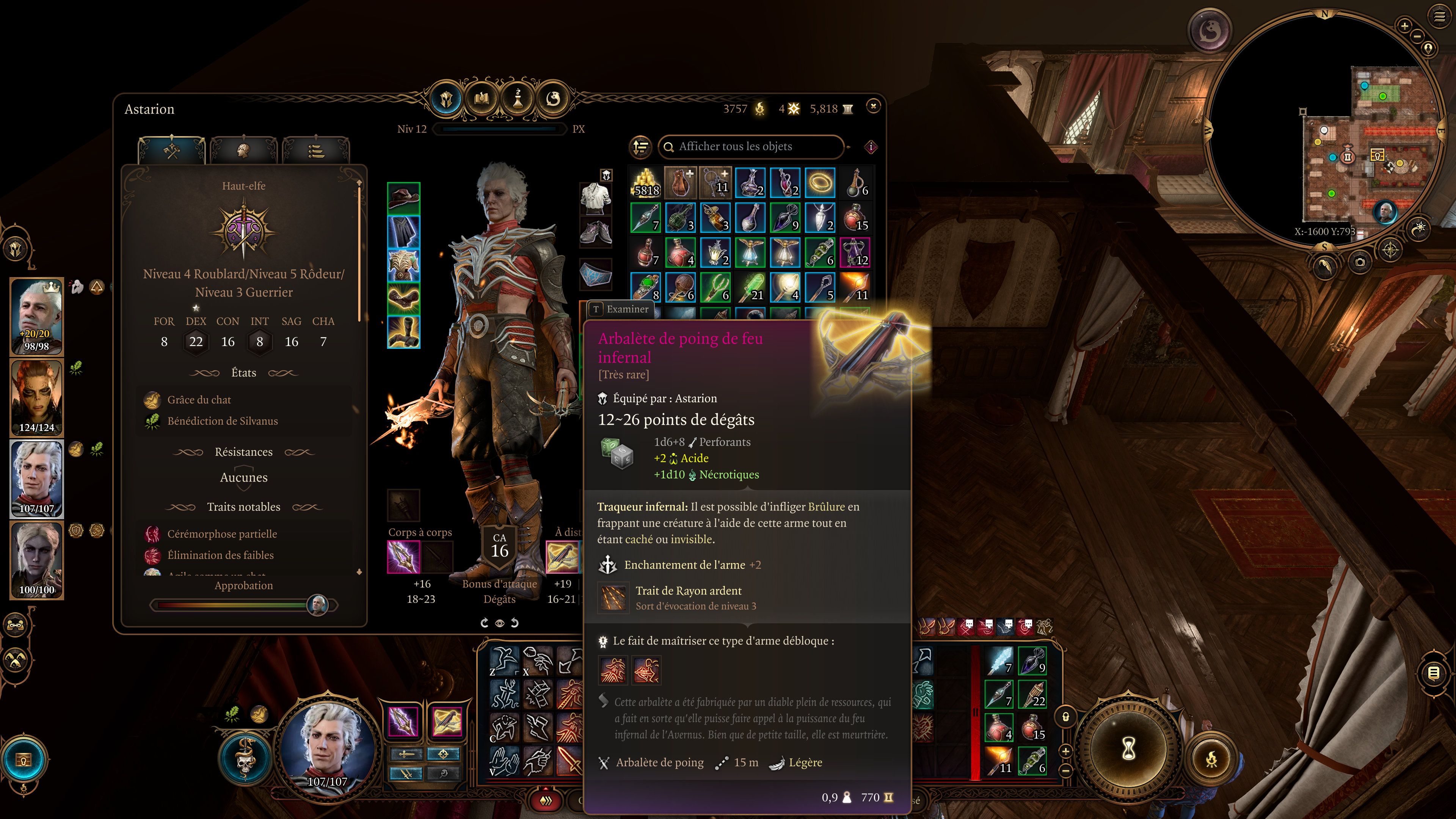 Meilleur Build Astarion Baldur's Gate 3 : Quelles classes et armes ...