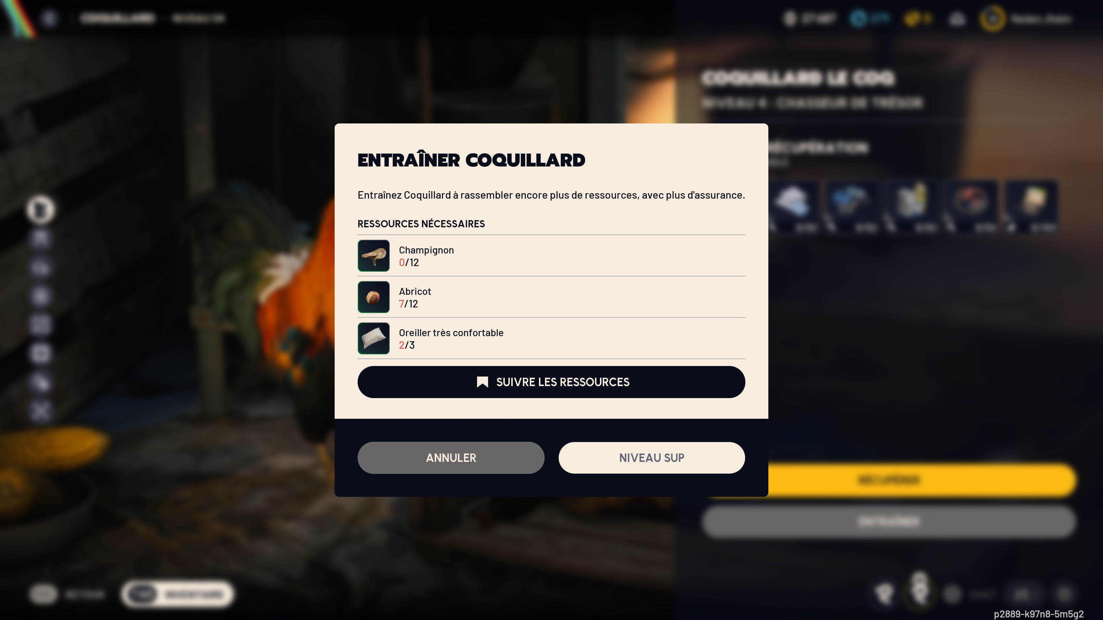 Entraîner Coquillard le coq Arc Raiders : Liste de tous les matériaux d ...