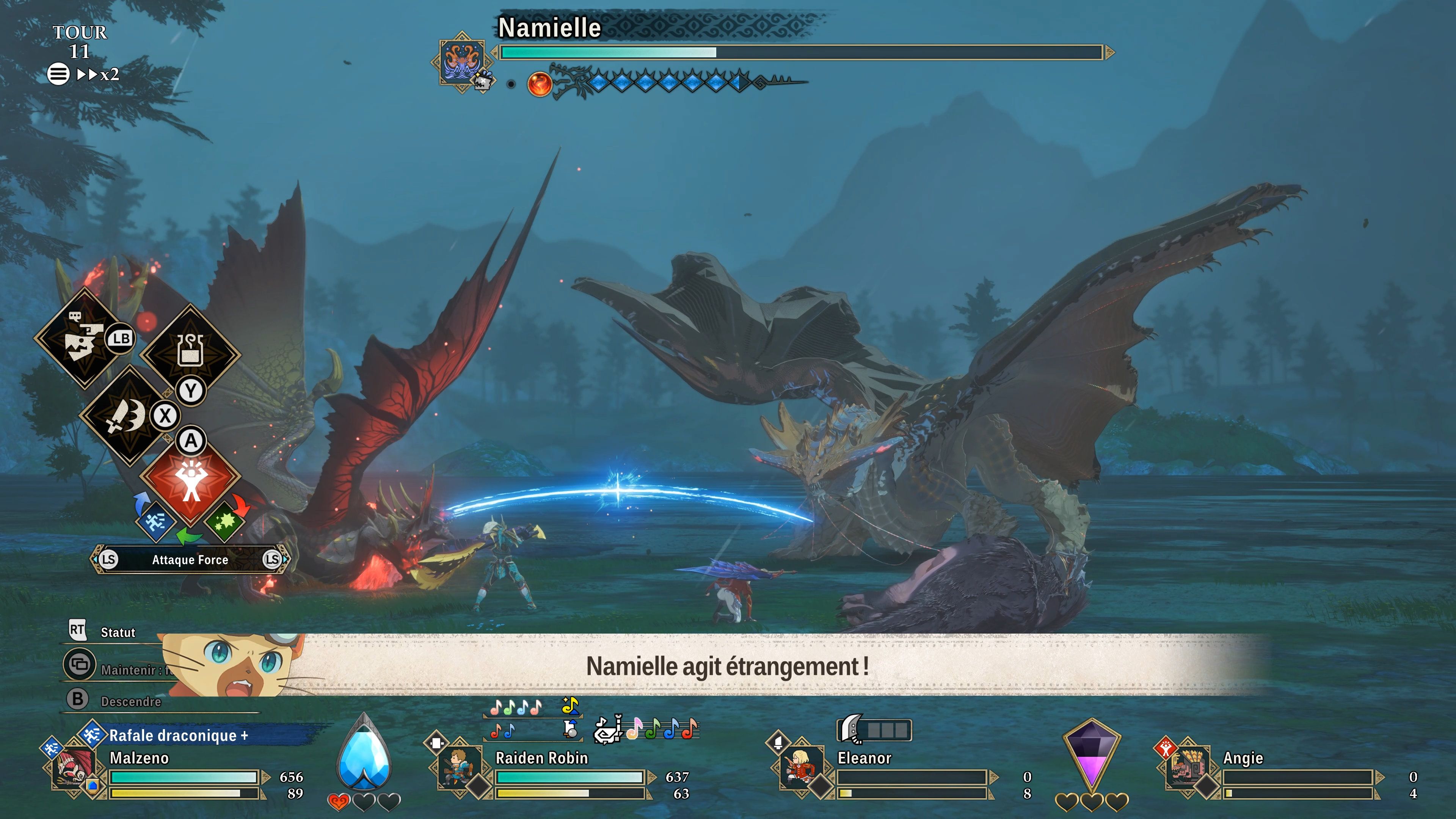 Namielle Monster Hunter Stories 3 : Comment faire apparaître et battre ...