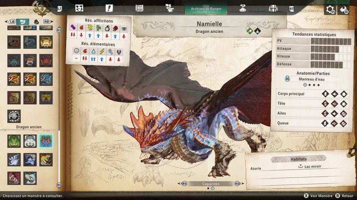 Namielle Monster Hunter Stories 3 : Comment faire apparaître et battre ...
