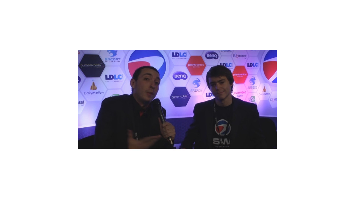 Interview Unik à l'ESWC 2013 - Millenium