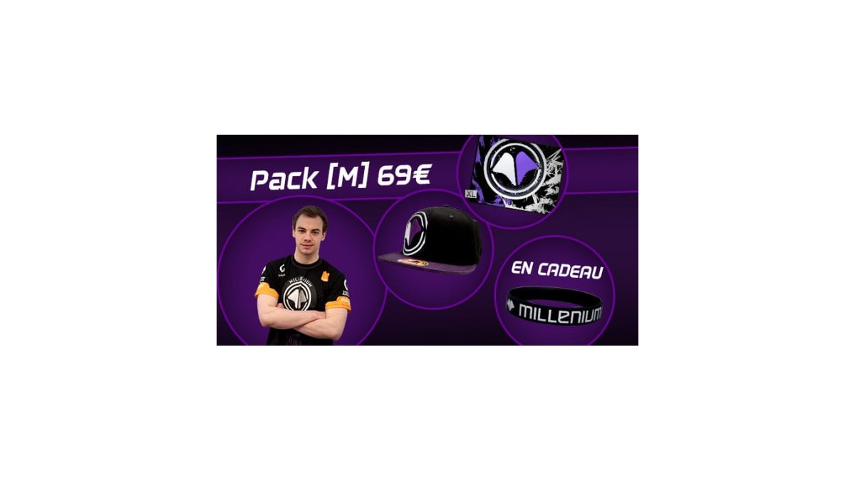 Pack supporter Millenium en Promo ! - Millenium