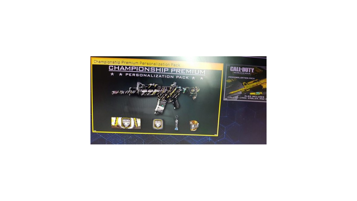 Pack de personnalisation CoD Champs IW - Millenium