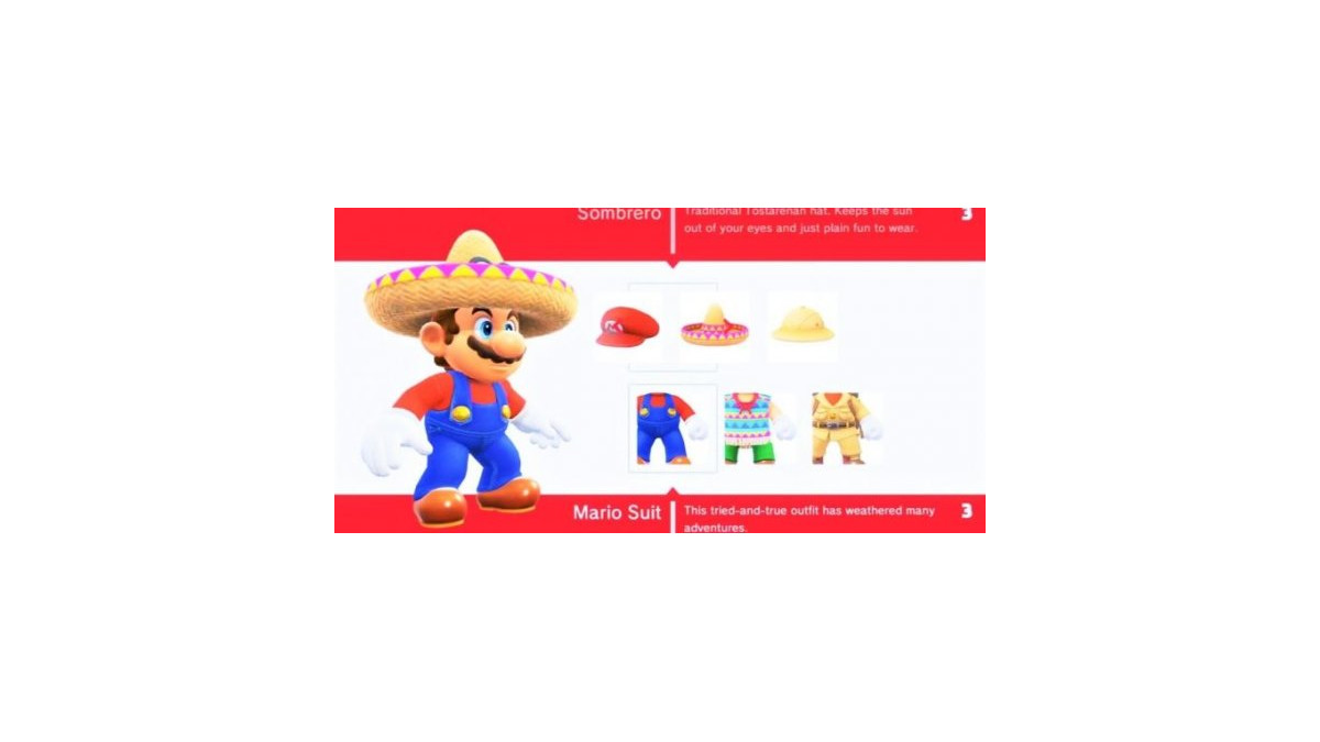 Super Mario Odyssey : Costumes - Millenium