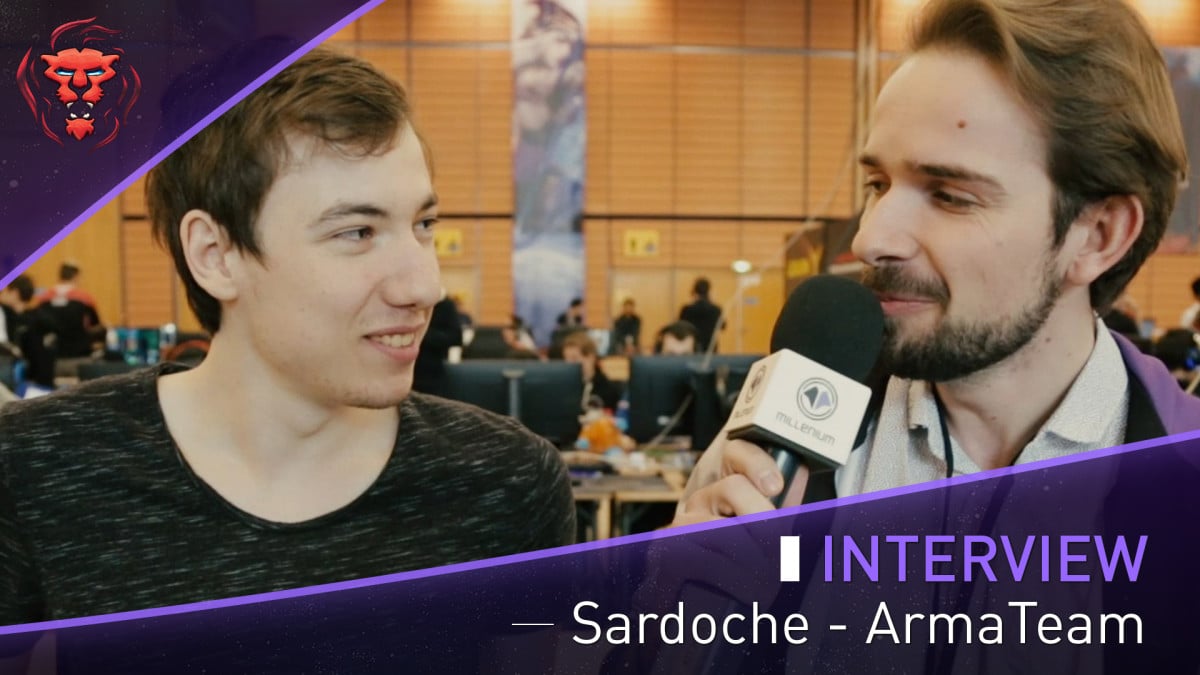 Lyon e-Sport 2018 : Interview avec Sardoche de l'ArmaTeam - Millenium