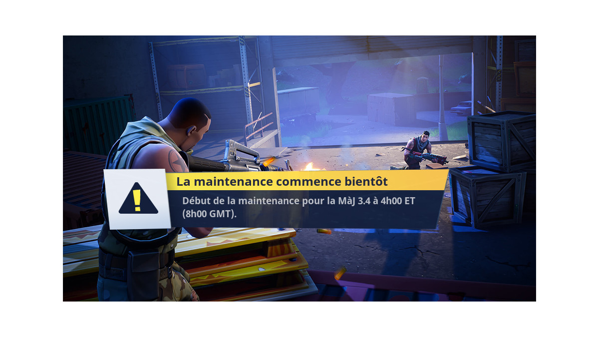 Fortnite : Maintenance du 29 mars - Millenium