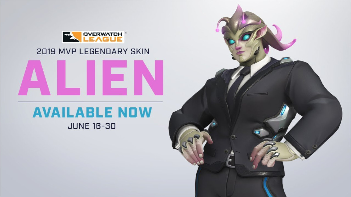 Overwatch : Le skin MVP de Sinatraa, Alien pour Zarya est disponible ...