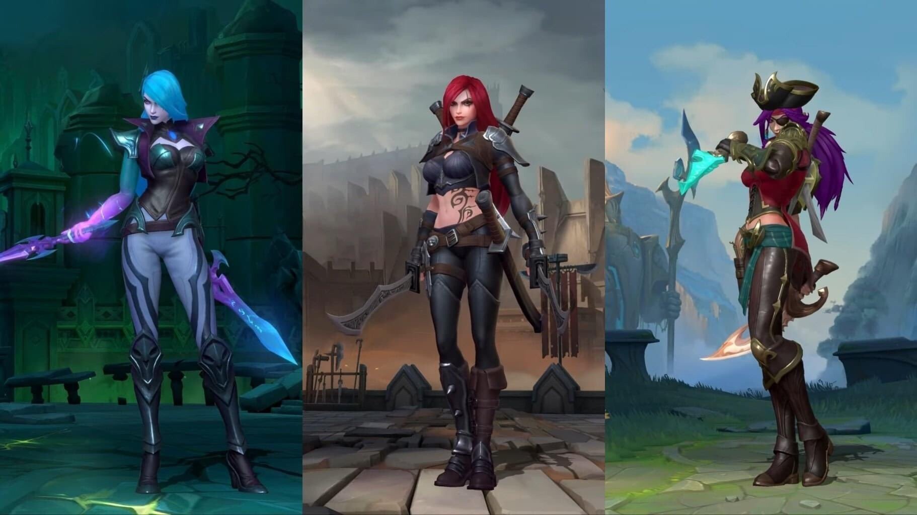 Wild Rift 2.1 : leaks des skins Bêtes lunaires et Projet - Millenium