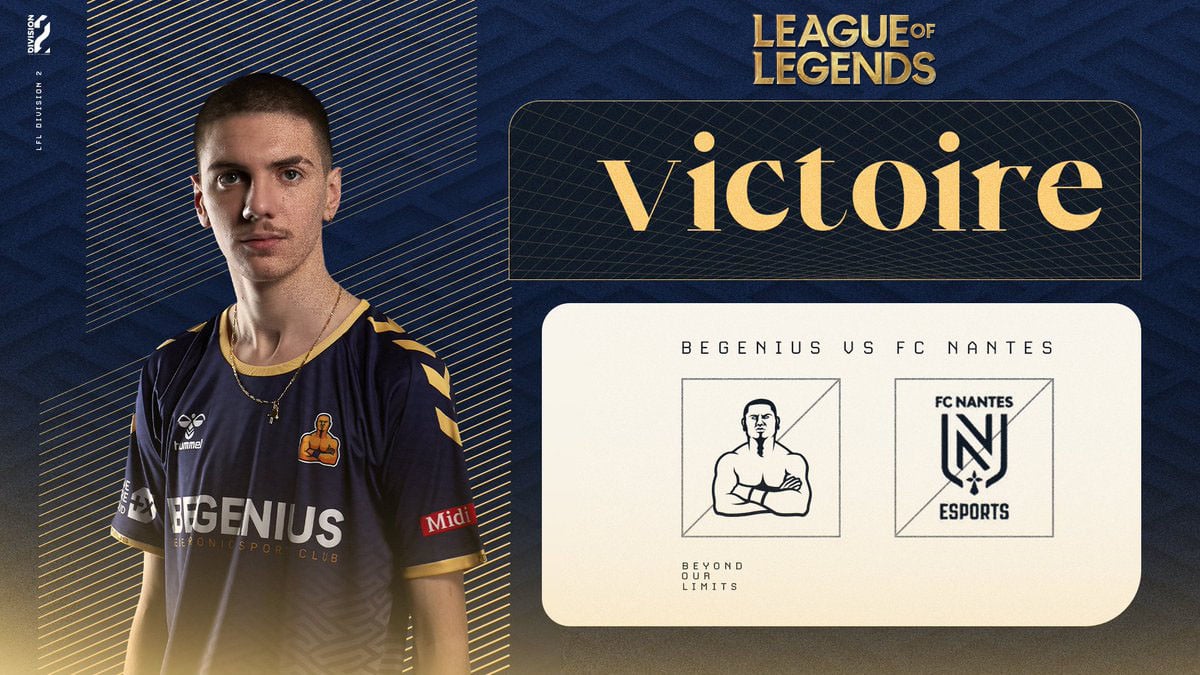 LoL : Première victoire en Div 2 pour beGenius et son nouveau MID ...
