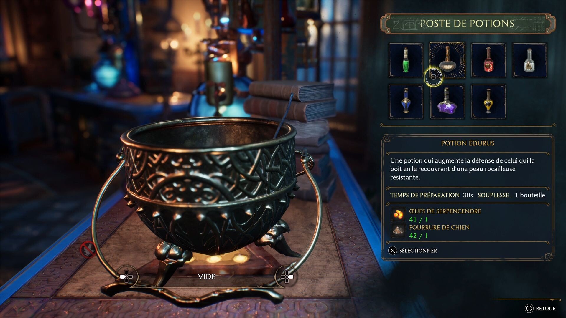 Potions Hogwarts Legacy : Liste et comment toutes les fabriquer ...
