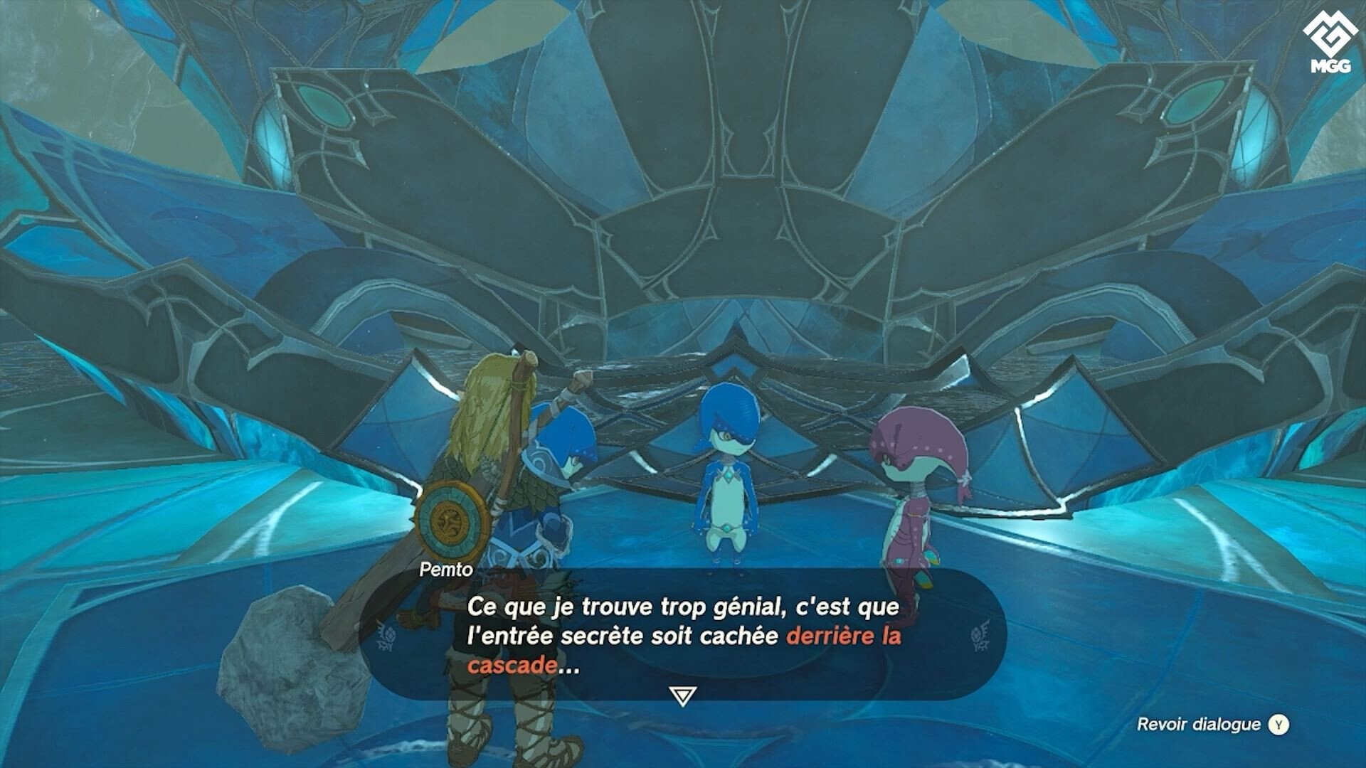 La Piste Vers le Ciel Zelda Tears of the Kingdom : énigme du poisson ...