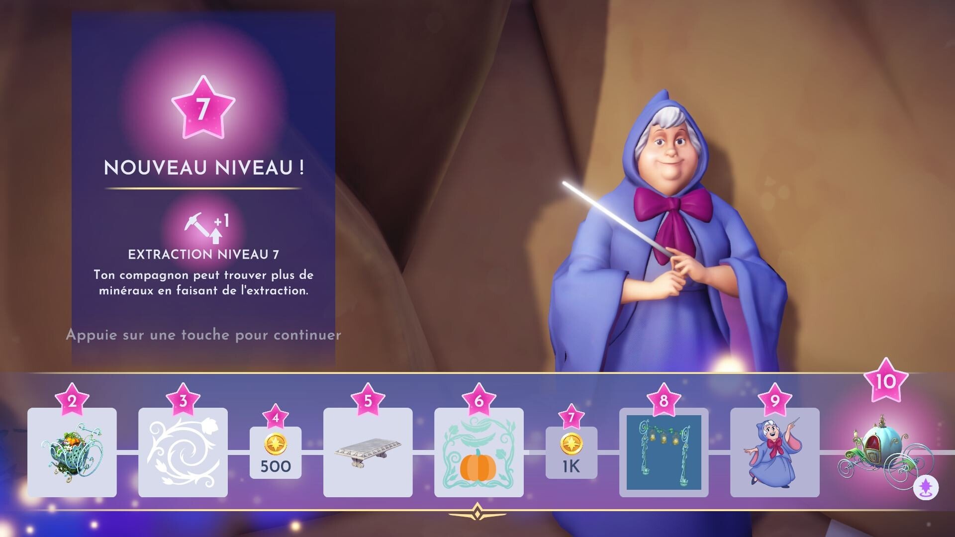 Marraine la Fée Disney Dreamlight Valley : Thé à la menthe poivrée ...