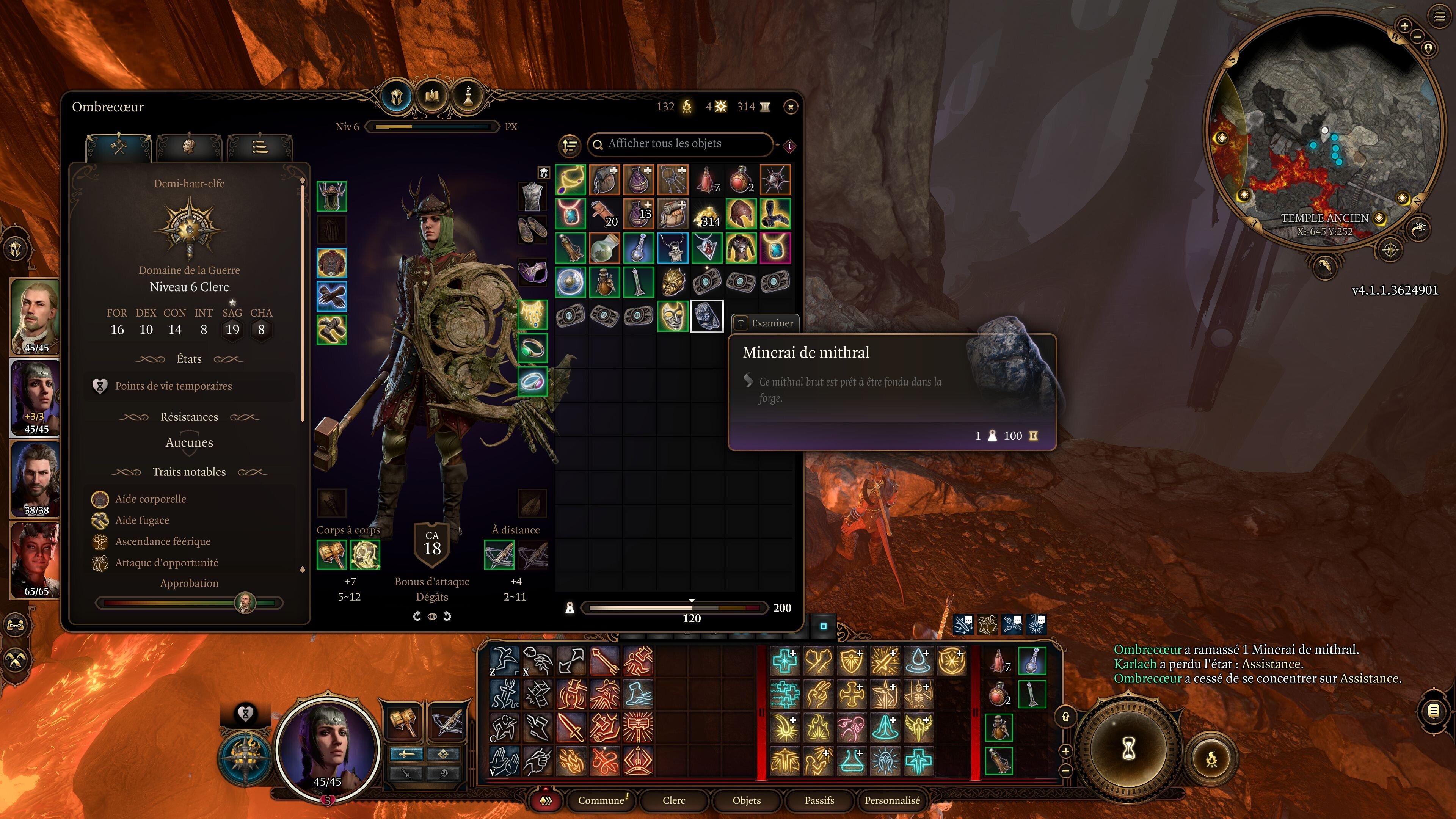 Forge adamantine Baldur's Gate 3 : Mithral, moules, fonctionnement et comment battre le gardien ...