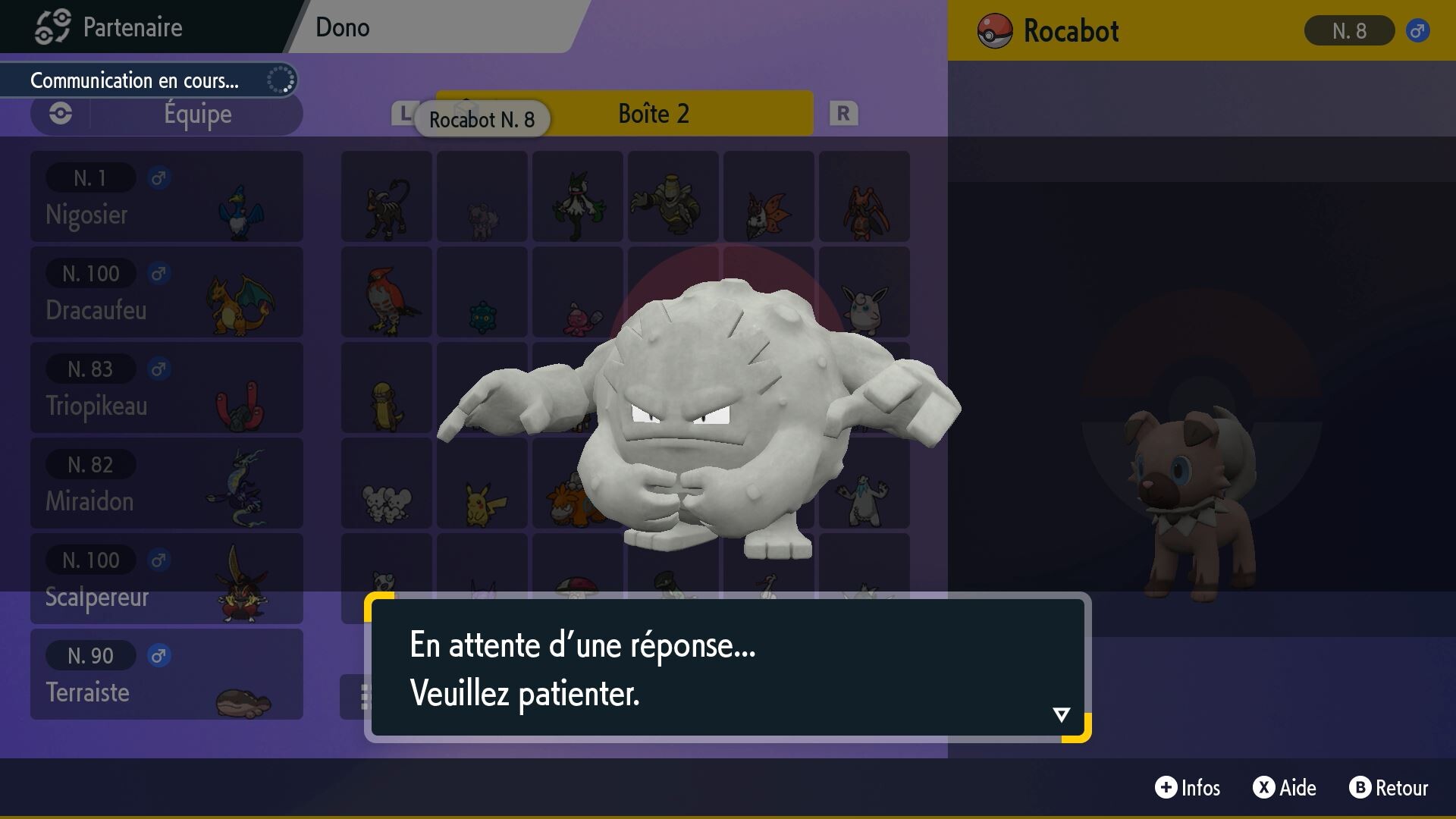 Grolem Pokémon Ecarlate et Violet : Comment faire évoluer Gravalanch ...