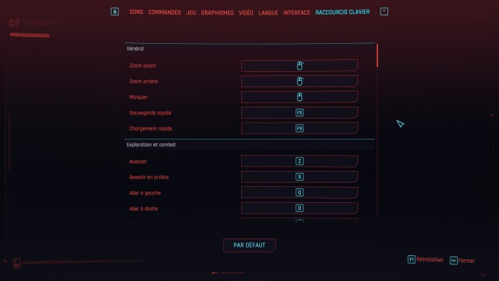 Azerty Cyberpunk 2077 : Comment passer le clavier en Qwerty et changer les raccourcis en jeu ...