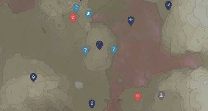 Carte interactive Enshrouded : Puits d'élixir, coffres, donjons... Tous les points importants de ...