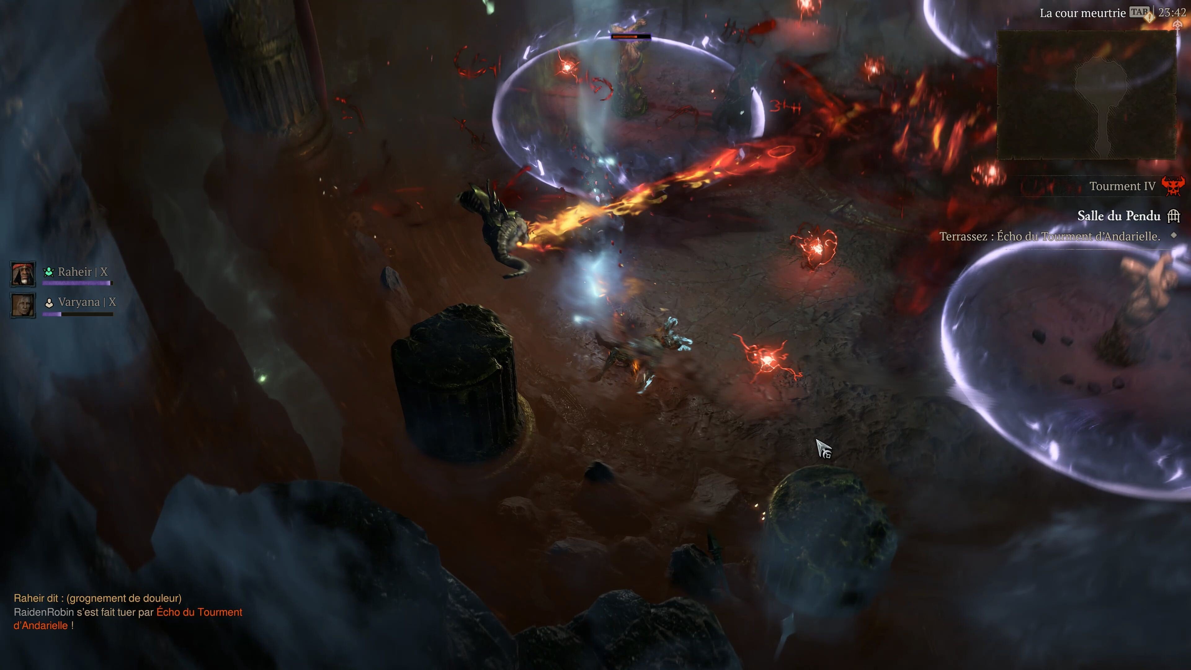 Andarielle écho du tourment de la demoiselle de l'angoisse Diablo 4 Vessel of Hatred : Comment ...