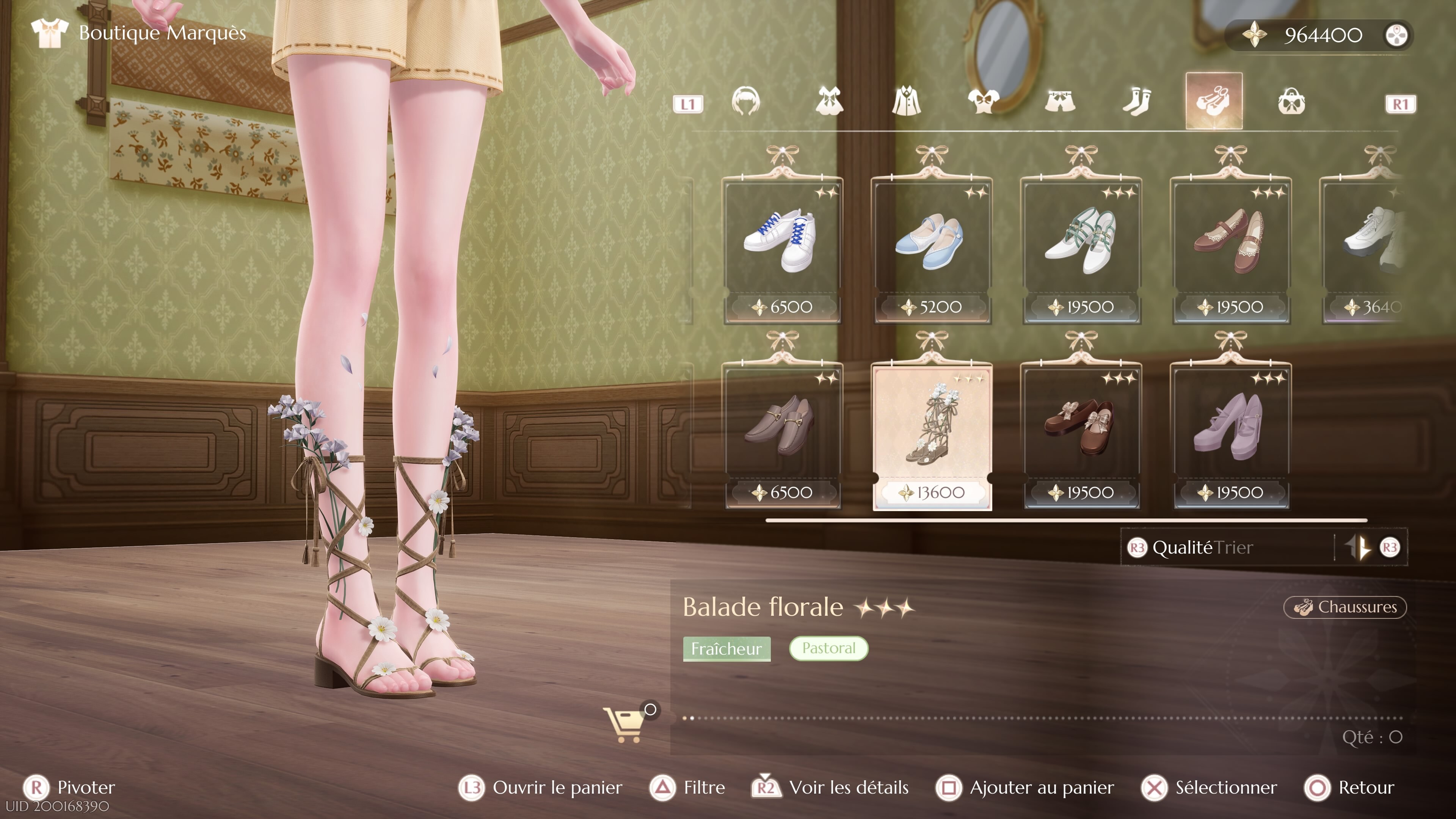 Narci Infinity Nikki : Quelles chaussures mettre pour la quête "Inspiration enflammée" ? - Millenium