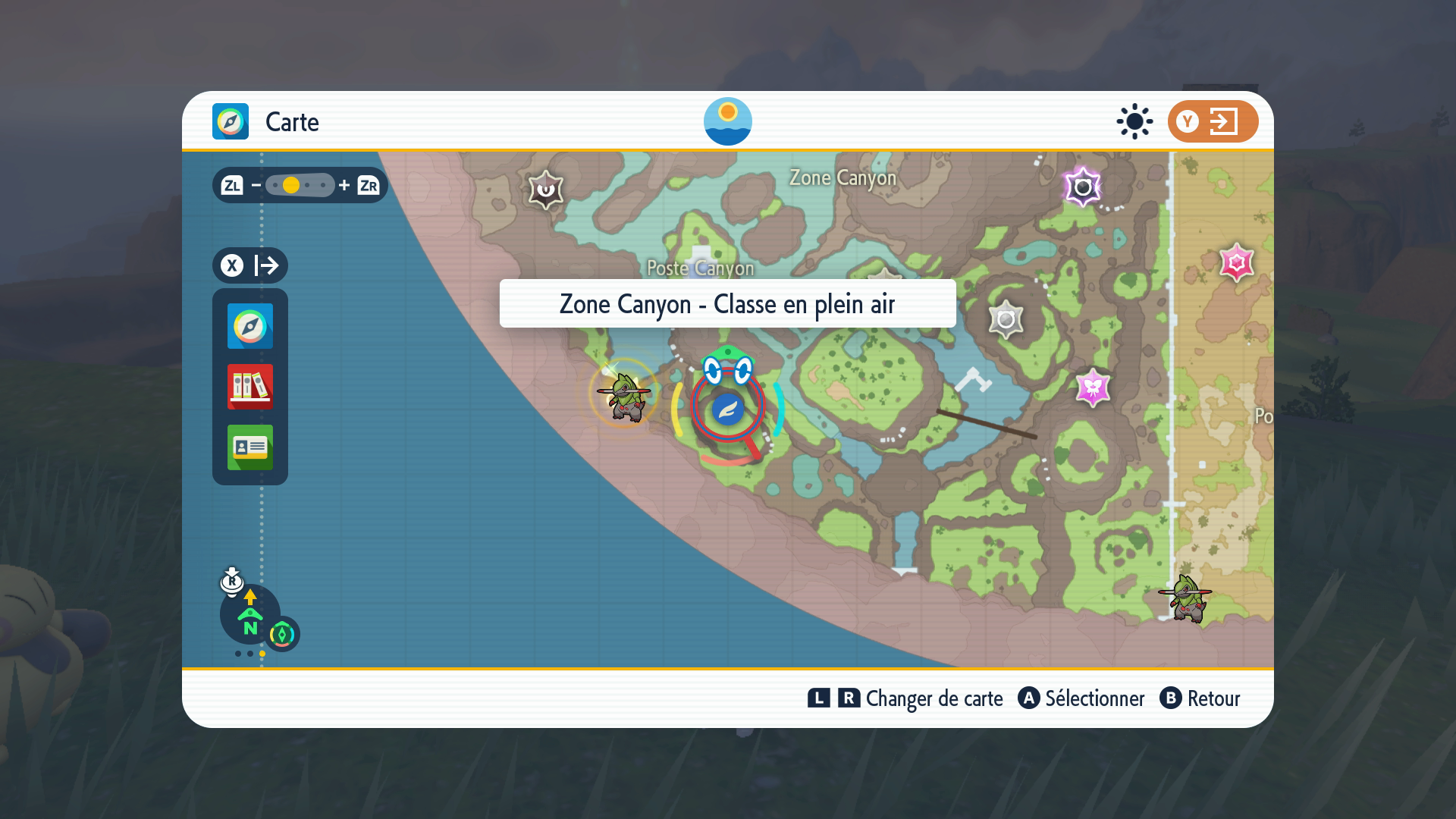 Zone Canyon Pokémon Écarlate et Violet : Liste de tous les Pokémon ...