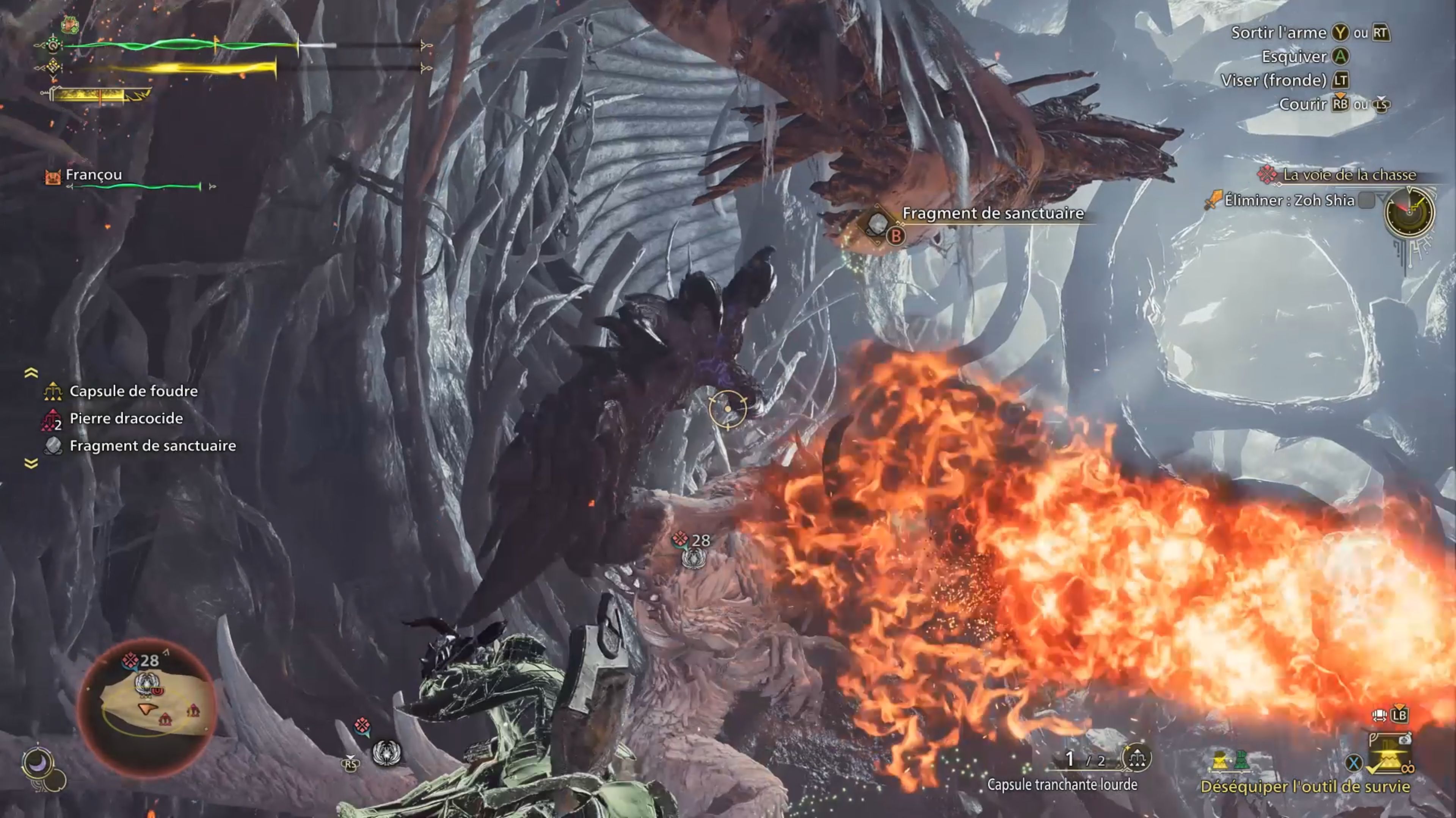 Zoh Shia Monster Hunter Wilds : Comment battre le boss de fin de l ...