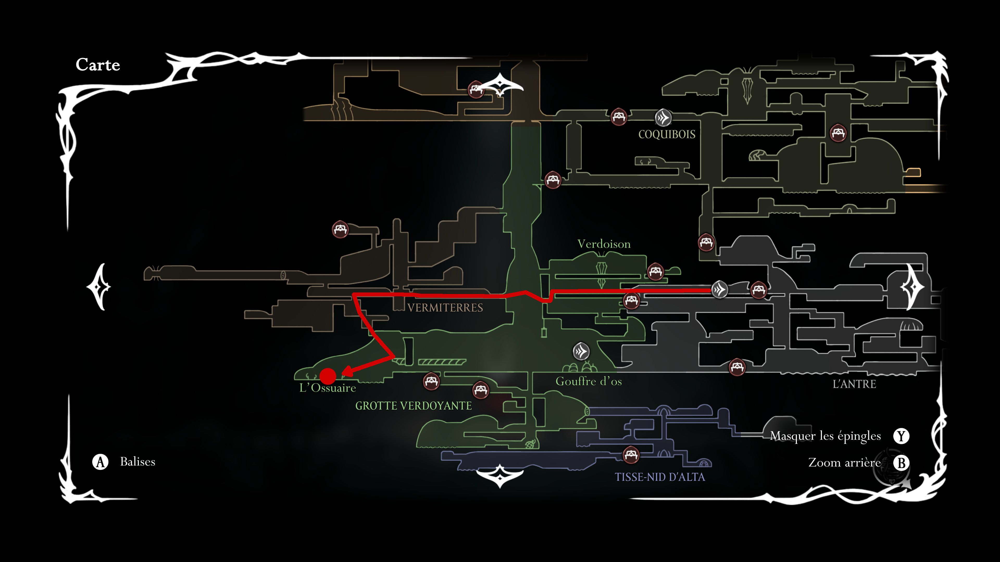 Wanderer Crest Hollow Knight Silksong : Où trouver l'Emblème Vagabond ...