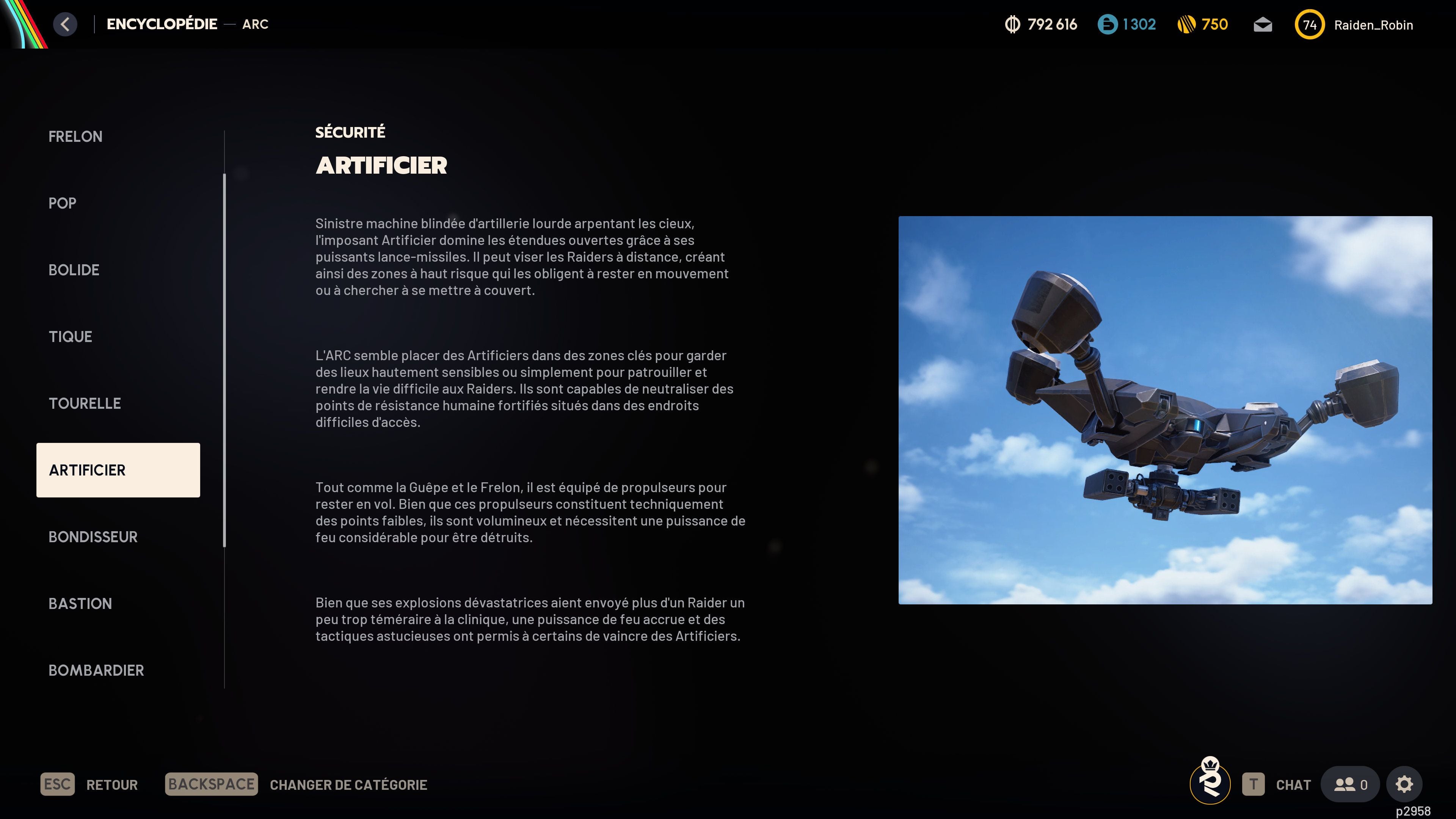 Ennemis Arc Raiders : Liste des drones de l'ARC et de leurs points ...