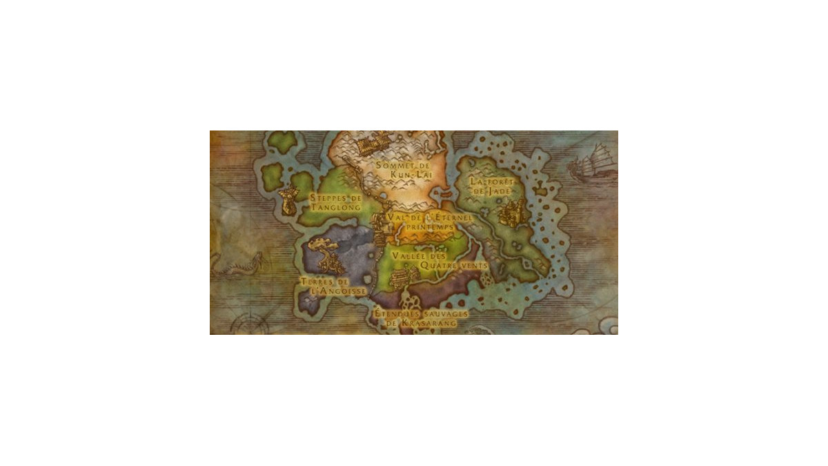 Nouvelles zones Mists of Pandaria - Millenium