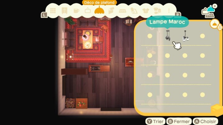 Comment mettre des objets au plafond et créer des murs contrastés sur ...
