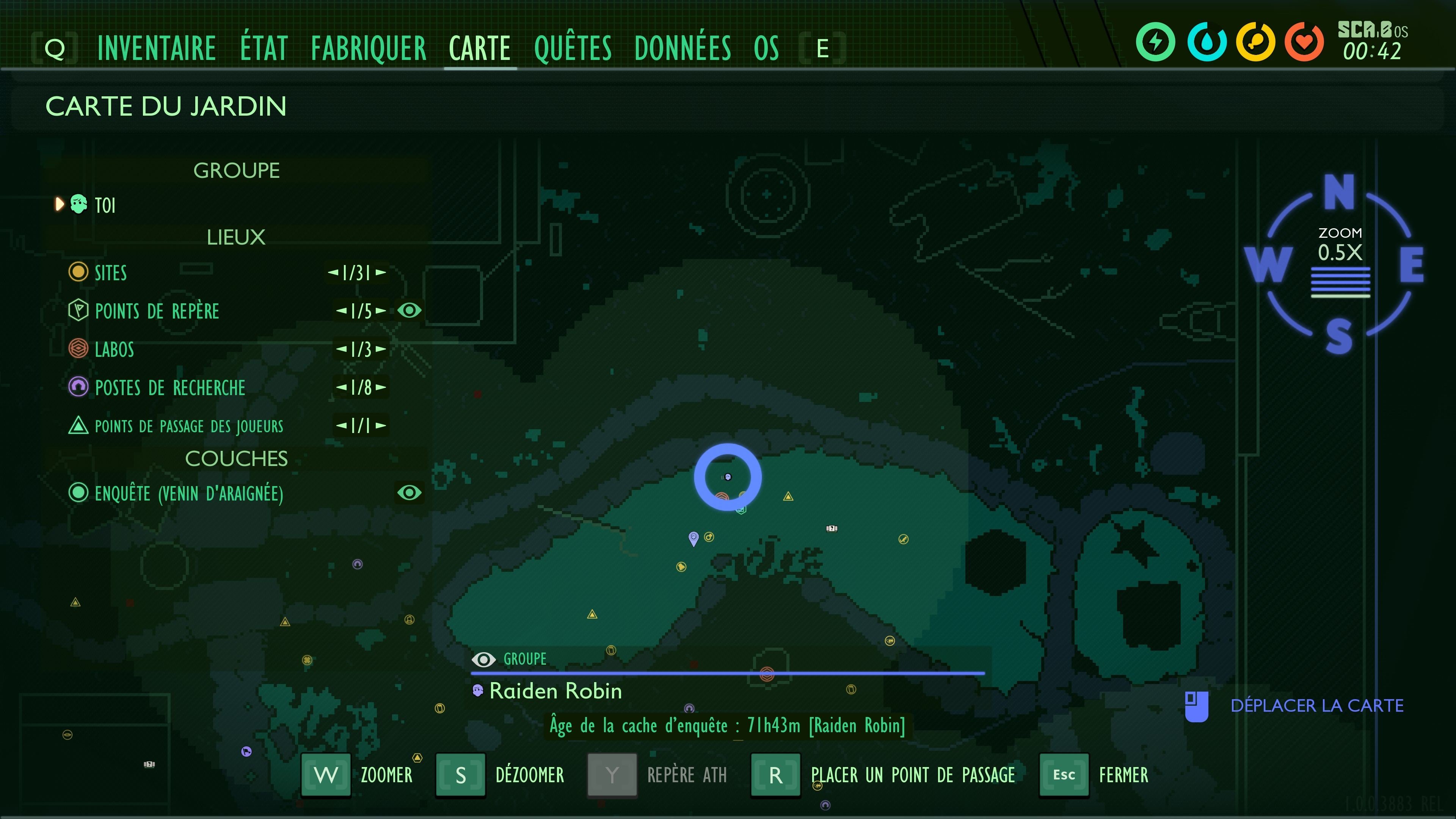 Clé recouverte de mousse Grounded : Où la trouver ? - Millenium