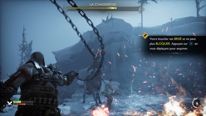 La chasseresse God of War Ragnarök : Comment battre ce boss ? - Millenium