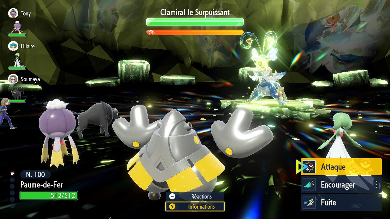 Clamiral Pokémon Scarlet and Violet: how to beat it in 7-star raids ...