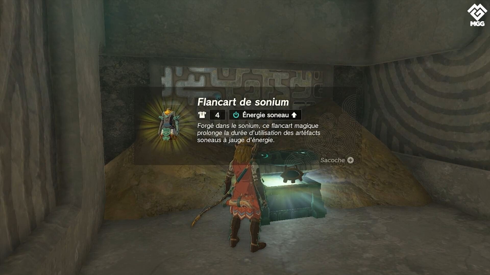 Tenue de sonium Zelda Tears of the Kingdom : Améliorez votre batterie ...