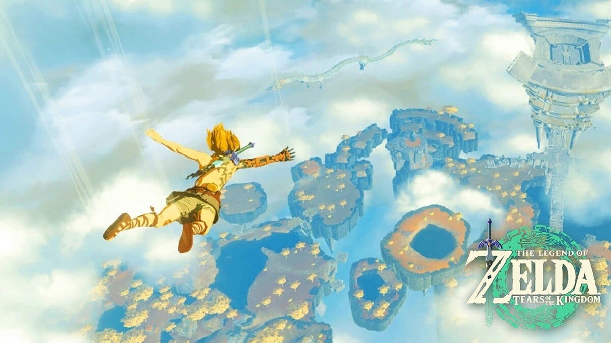 Zelda Tears of the Kingdom : Il frôle la mort en pleine chute libre ...