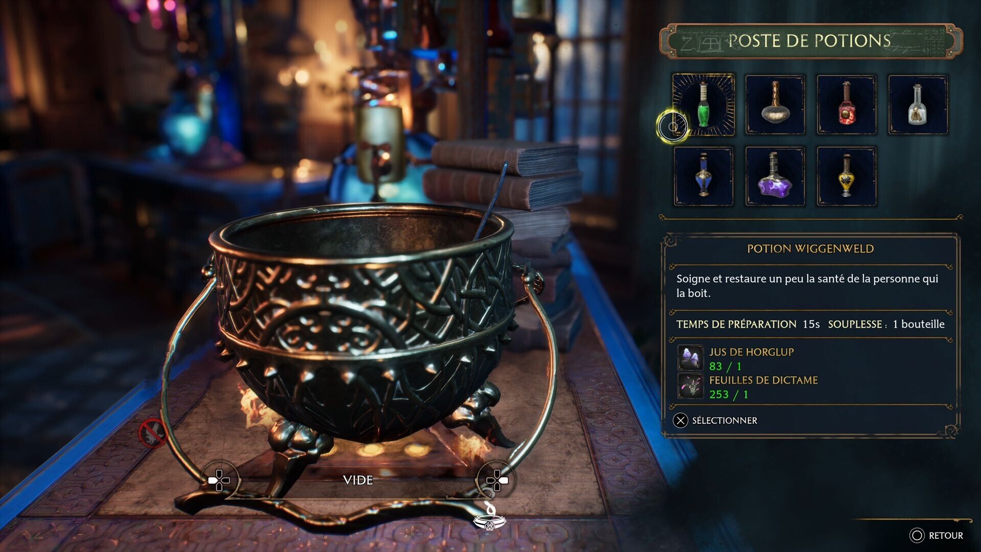 Potion Wiggenweld Hogwarts Legacy : Comment concocter ce remède ...