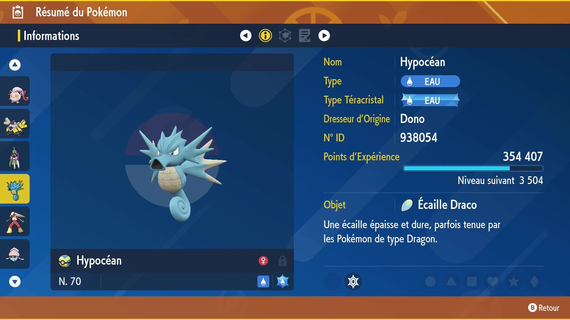 Hyporoi Pokémon Écarlate et Violet Comment obtenir Hypocéan dans le DLC ...