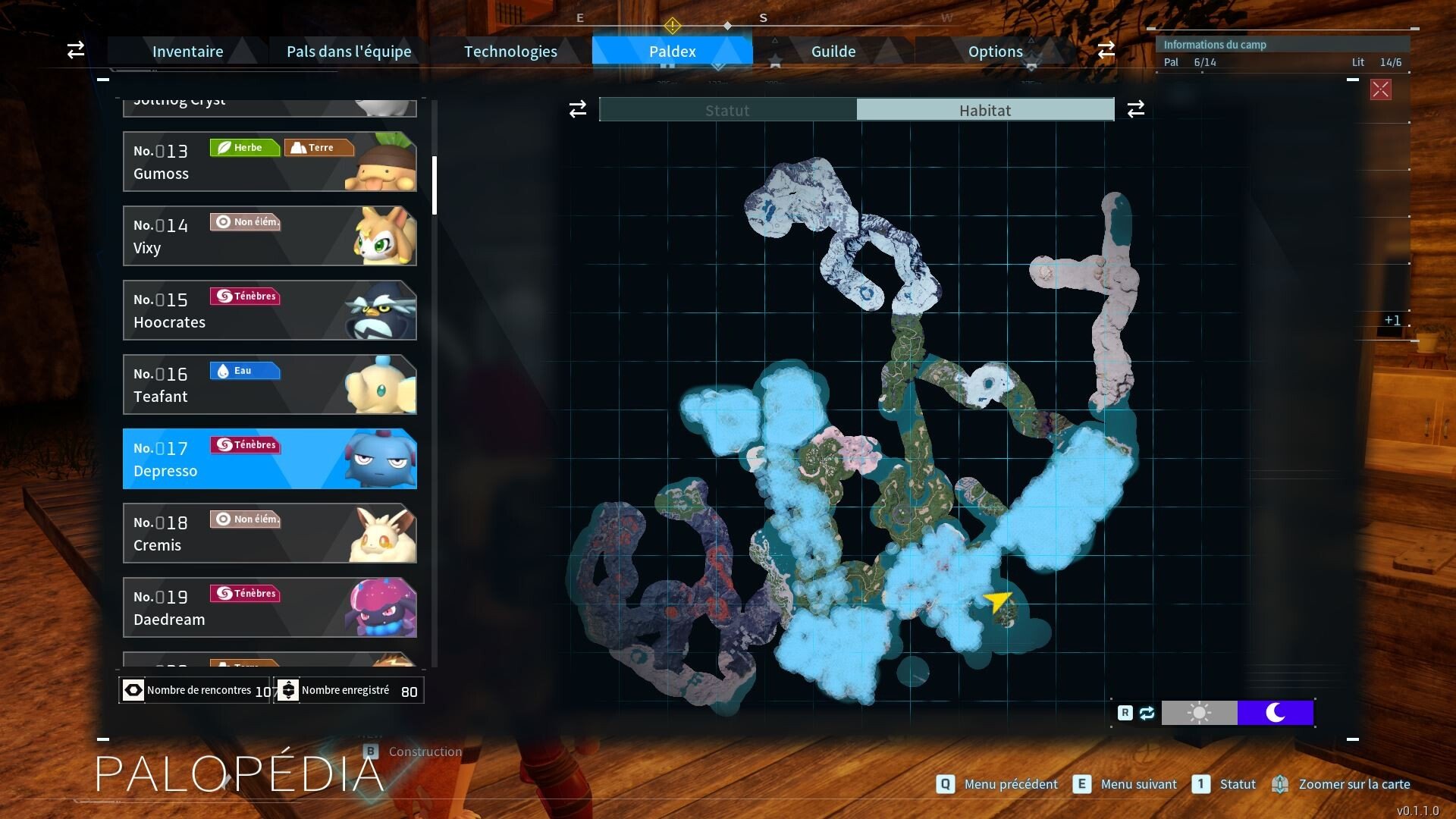 Palworld : 16 Pals qui ne se capturent que la nuit ! - Millenium
