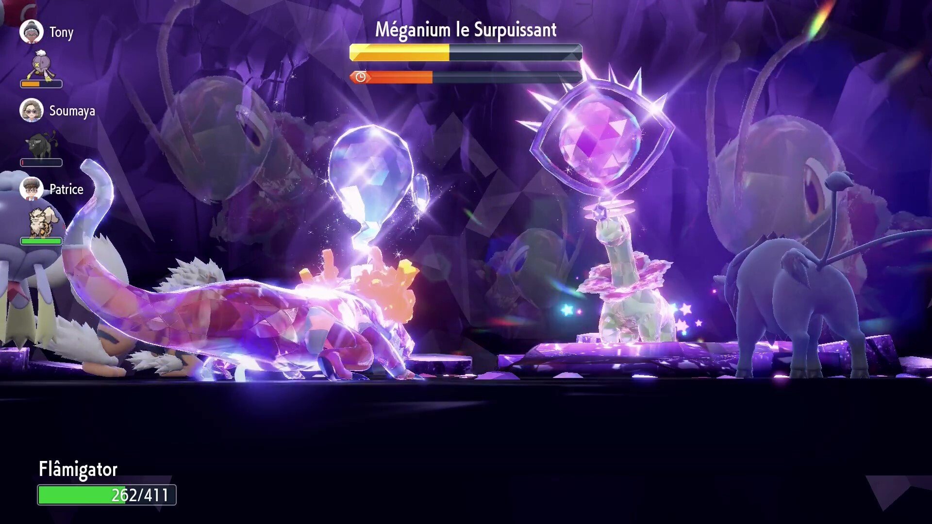 Méganium Pokémon Écarlate et Violet : Comment le battre dans les Raids ...