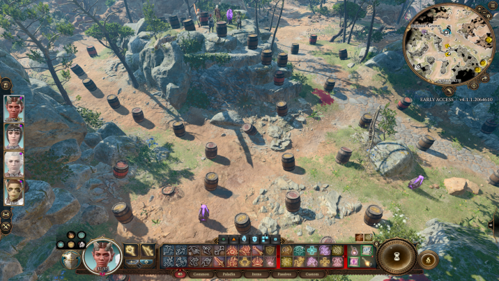 Oubliez le sort Boule de feu dans Baldur's Gate 3, les barils font bien ...