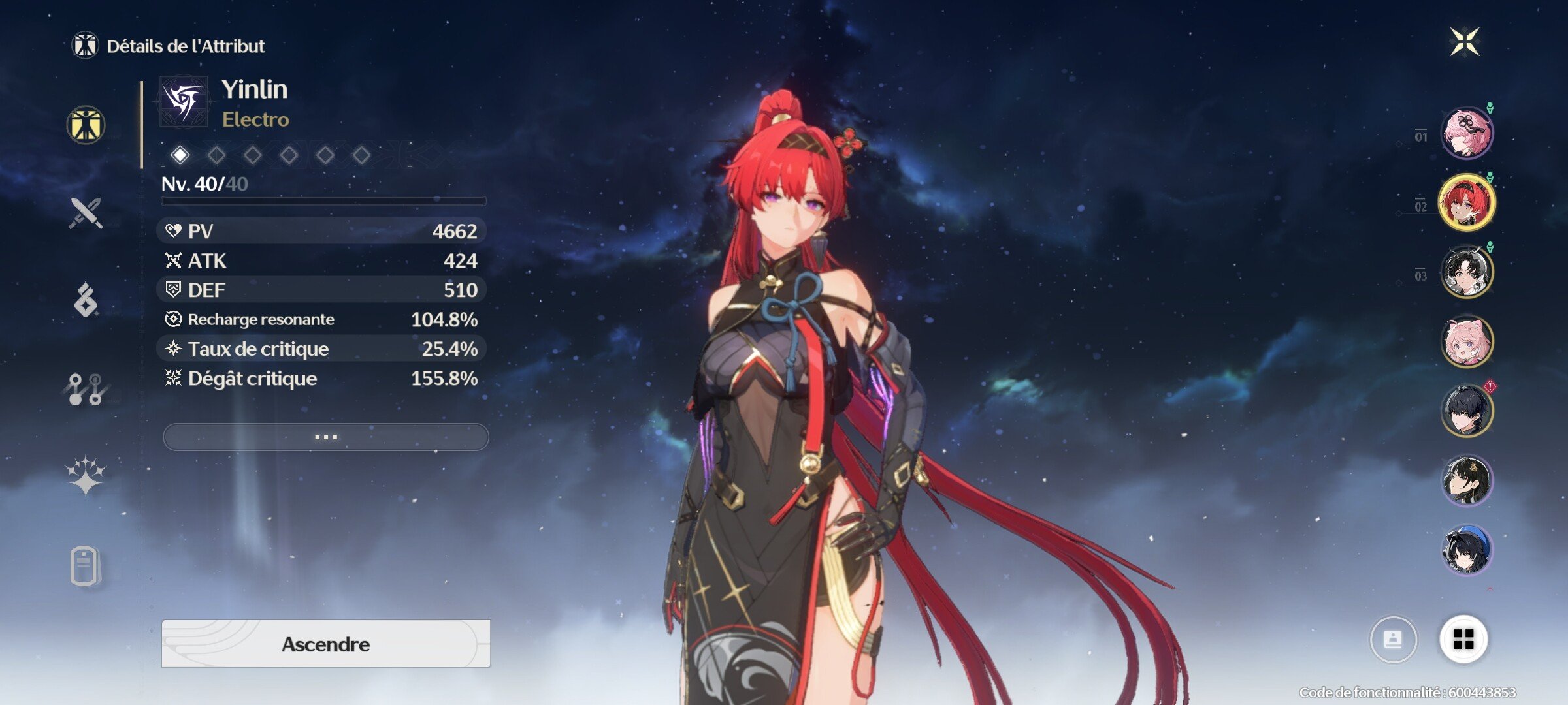 Yinlin Wuthering Waves : build, meilleure arme, écho, sets, top team ...