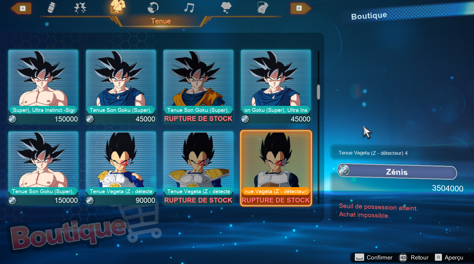 Zenis Dragon Ball Sparking Zero : Comment en avoir rapidement ? - Millenium