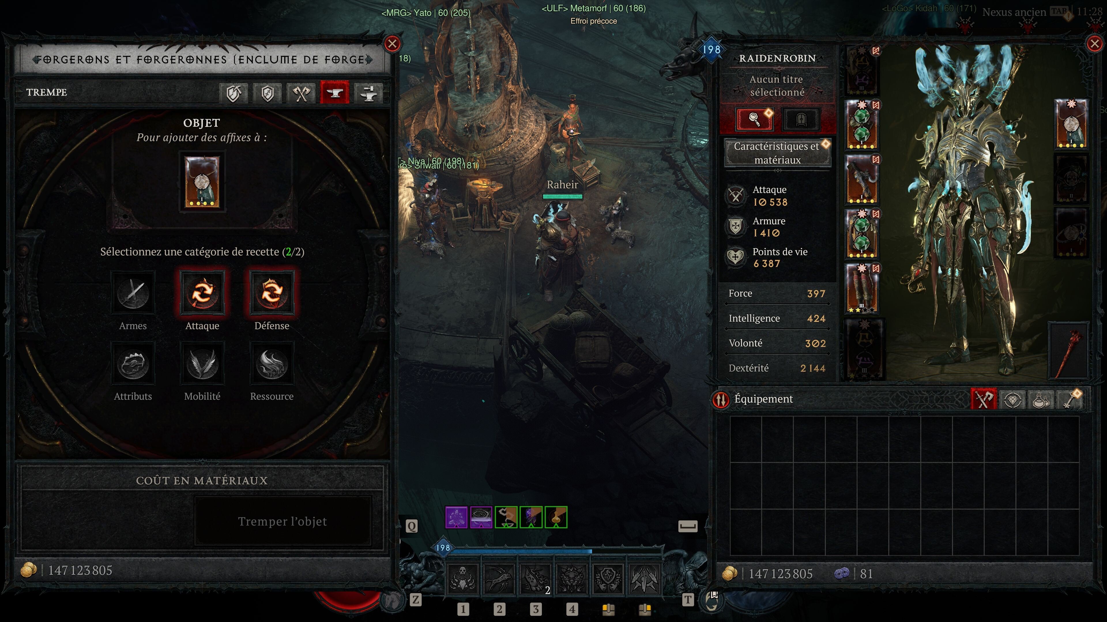 Trempe Diablo 4 : Comment récupérer des charges de refonte sur un objet ? - Millenium