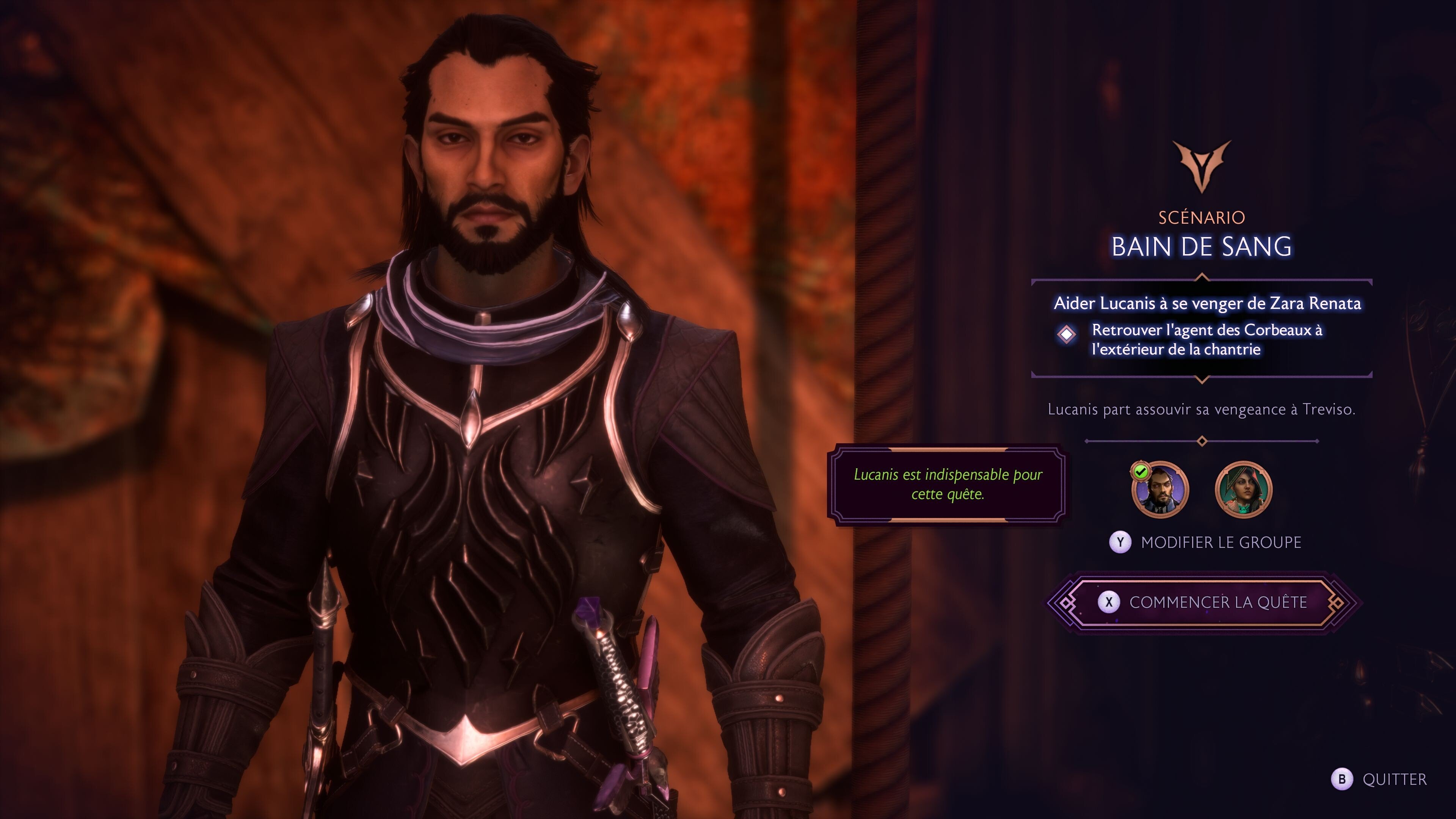 Lucanis Dellamorte Dragon Age Veilguard : Romance, pouvoirs, quels ...