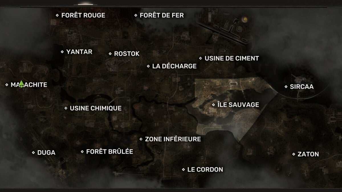 Carte interactive STALKER 2 : Artéfacts, armes, secrets, où les trouver ...