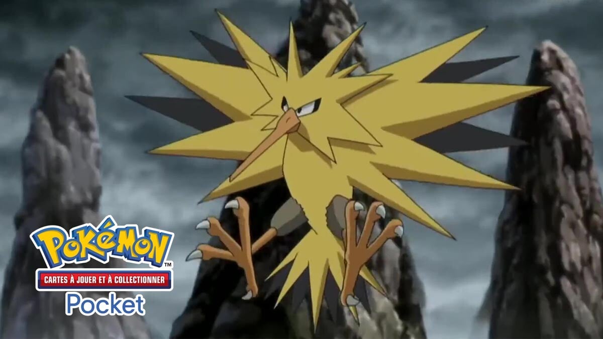 Événement Electrik Pokémon TCG Pocket : Electhor ex, pioche rare ...