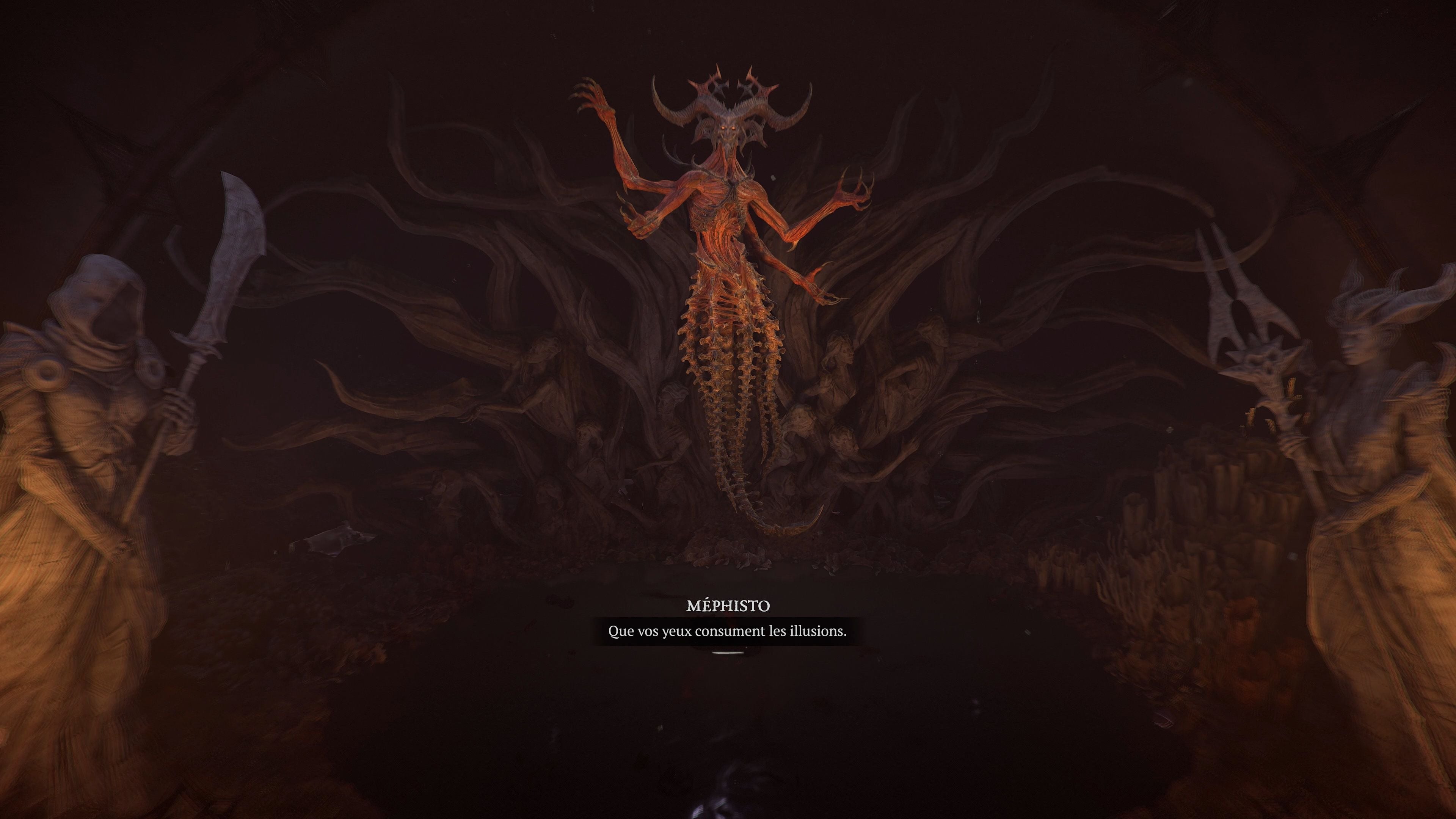 Méphisto Diablo 4 Lord of Hatred : Boss et cinématique de fin de l ...