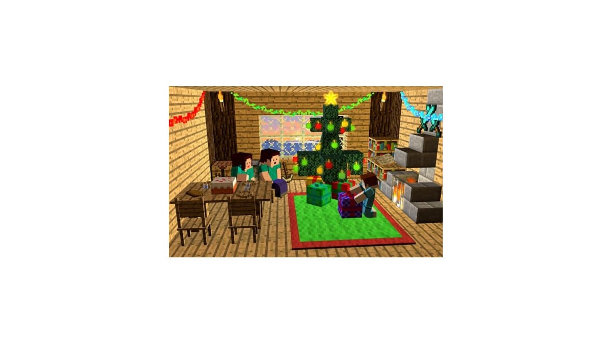 Joyeux réveillon sur Minecraft - Millenium