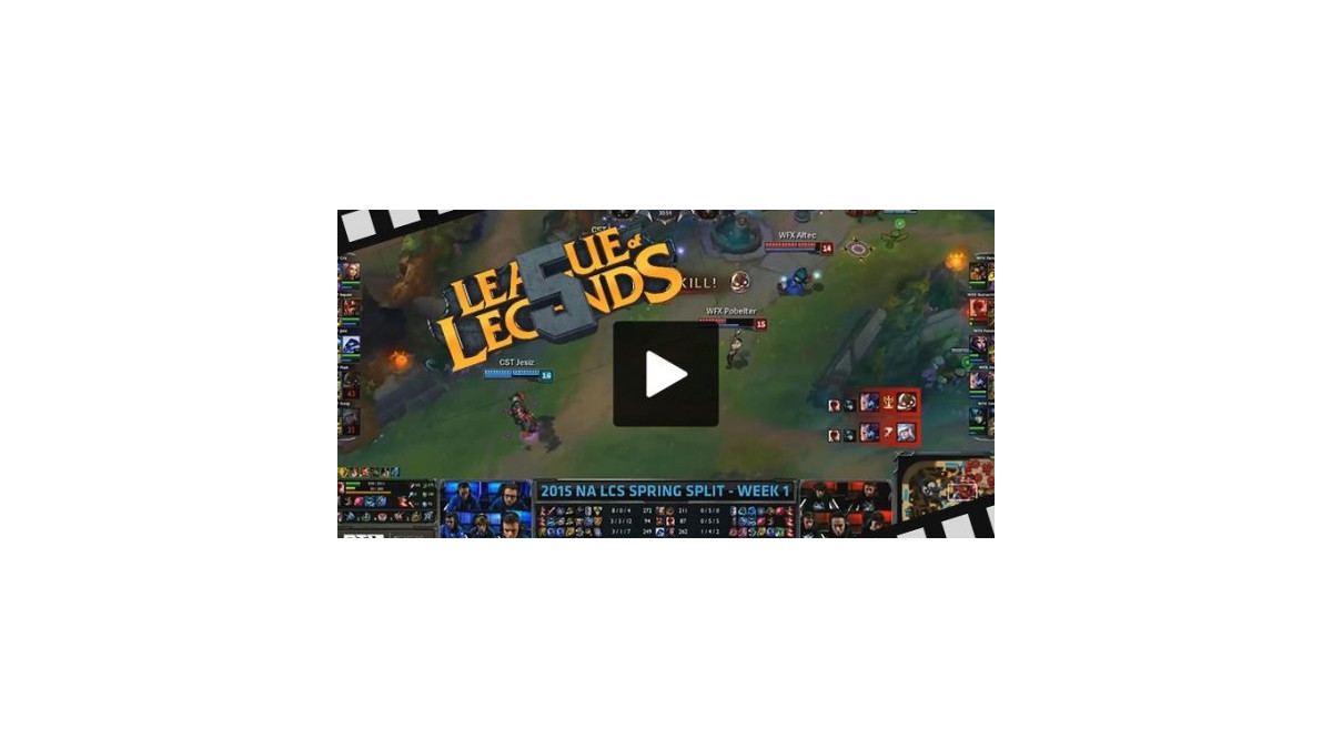 Top des moves LCS 2015 Summer Split - Millenium