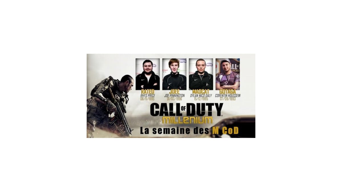 La semaine de l'équipe Millenium CoD - Millenium
